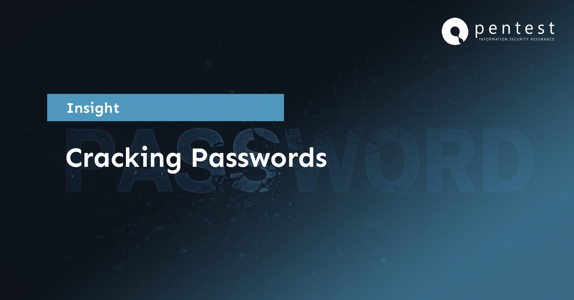 Cracking Passwords | Pentest Limited