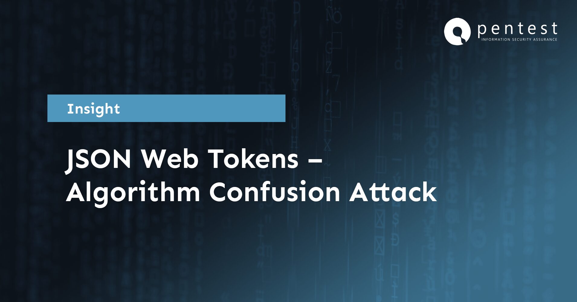 JSON Web Tokens - Algorithm Confusion | Pentest Limited