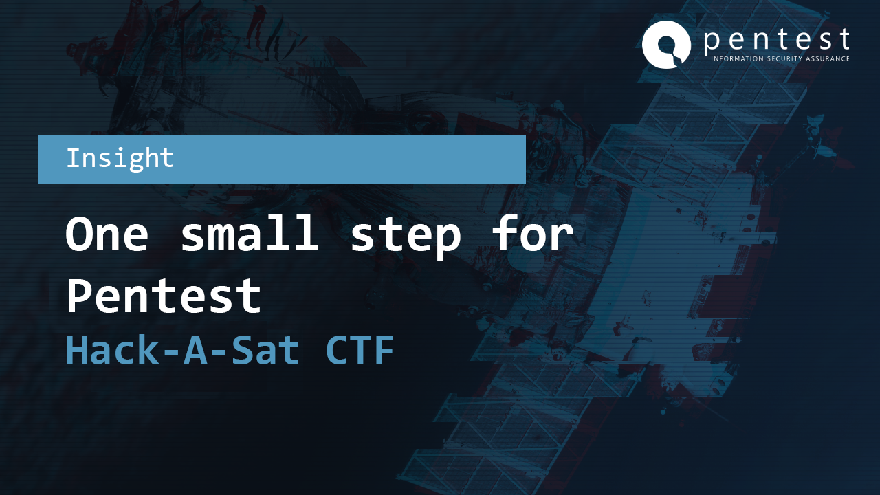 One small step for Pentest – Hack-A-Sat CTF | Pentest Limited